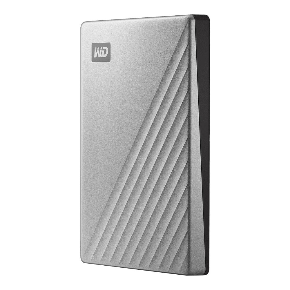 HDD EXTERNAL WD 2 Tb 2.5" USB Type-C My Passport Ultra Metal design (WDBC3C0020BSL) Sliver